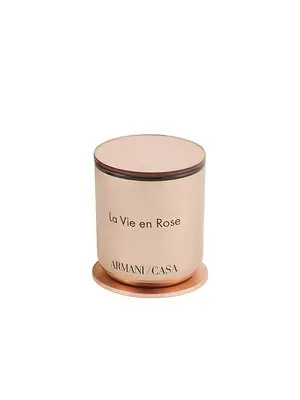 ARMANI/CASA Pegaso La Vie En Rose Candle - Gold