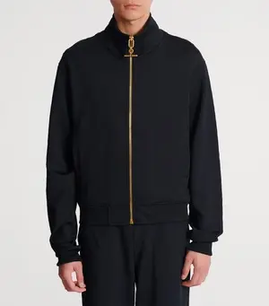 Balmain T-bar Zip Up Track Jacket