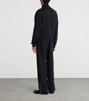 Balmain T-bar Zip Up Track Jacket