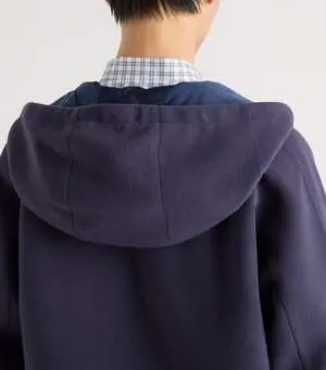 Prada Technical Hooded Blouson Jacket