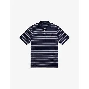 Women's Striped Cotton Polo