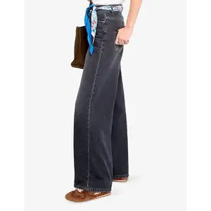 Zadig&Voltaire Eli Wide-leg Denim Jeans - Medium Grey