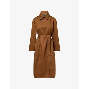 Rag & Bone Rue Belted Cotton-blend Trench Coat