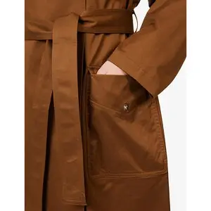 Rag & Bone Rue Belted Cotton-blend Trench Coat