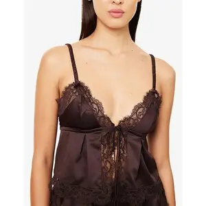 Lounge Satin Cami Pyjama Top