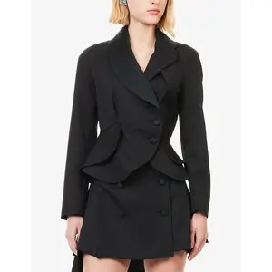 VIVIENNE WESTWOOD Stormy Peplum Wool Jacket