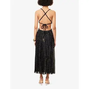 Zimmermann Daylight Braid-trim Woven Midi Dress