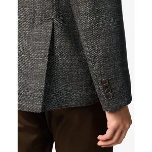 Paul Smith Check-print Single-breasted Wool Blazer