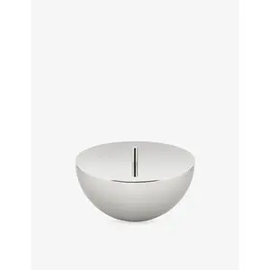 ALESSI Rocc Small Stainless-steel Candle Holder - Nocolor