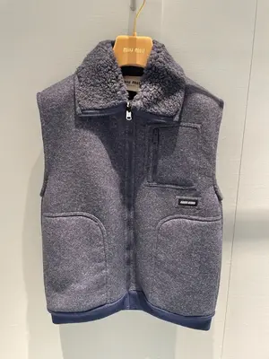 Miu Miu Fleece Vest