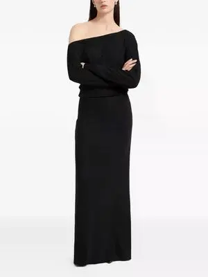 MARCELLA Amia One-shoulder Maxi Dress - Black