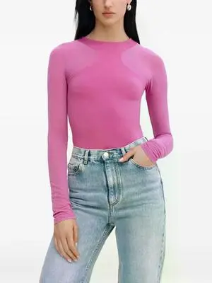 MARCELLA Yada Sheer-panel Top