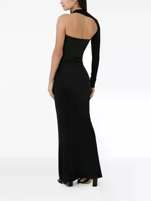MARCELLA Manhattan One-shoulder Maxi Dress