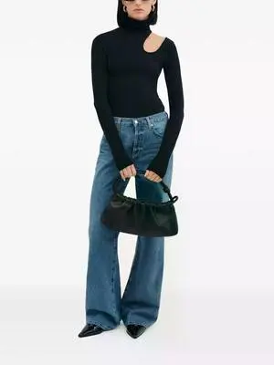 MARCELLA Allegra Turtleneck Cut-out Top