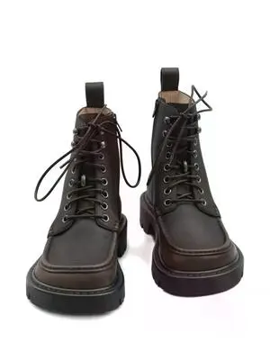 Loewe Lace-up Ankle Boots