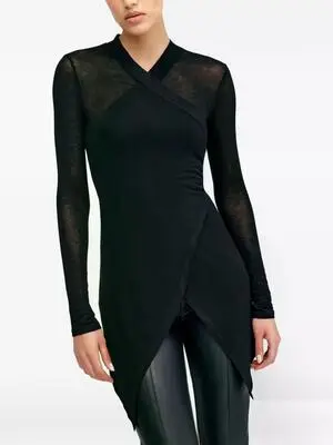 MARCELLA Long-sleeve Top - Black