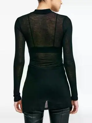 MARCELLA Long-sleeve Top - Black