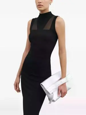 MARCELLA Amelia Mesh-panel Dress