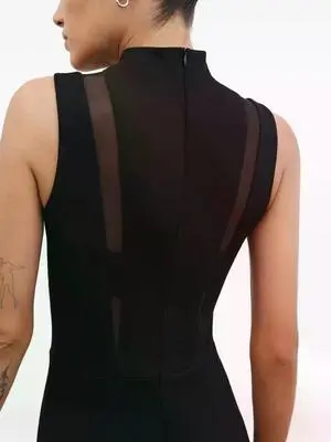 MARCELLA Amelia Mesh-panel Dress