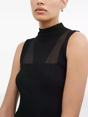 MARCELLA Amelia Mesh-panel Dress