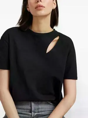 MARCELLA Leonie Cut-out Short-sleeve T-shirt