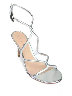 GIANVITO ROSSI Jungle Mamba Twisted Strap Sandals
