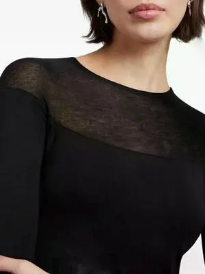 MARCELLA Sheer-panel Top