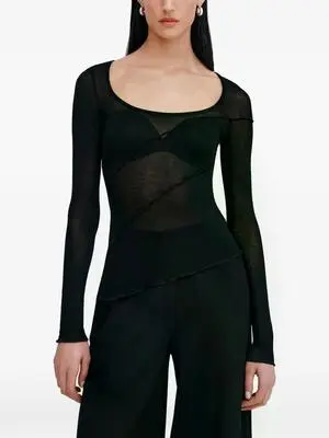 MARCELLA Melody Sheer Top