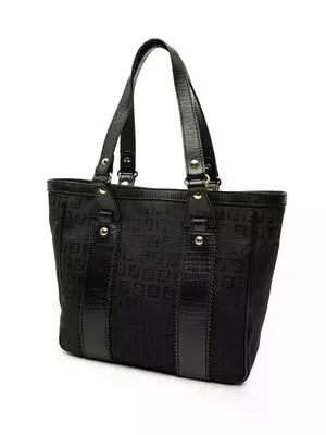 Fendi 2000-2010 Zucchino Canvas Tote Bag