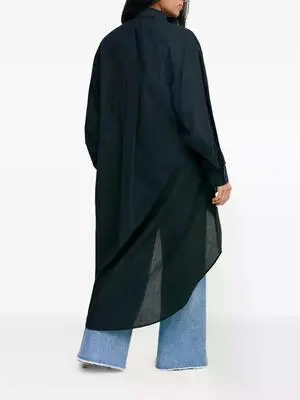 MARCELLA Patchin Button High-low Top