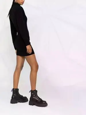 DIESEL® Roll-neck Knit Mini Dress
