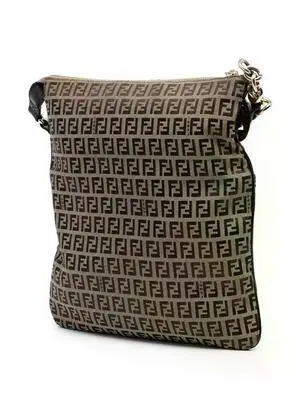 Fendi Zucchino Canvas Crossbody Bag