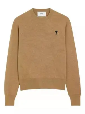AMI Paris Logo Crew Neck Knitwear