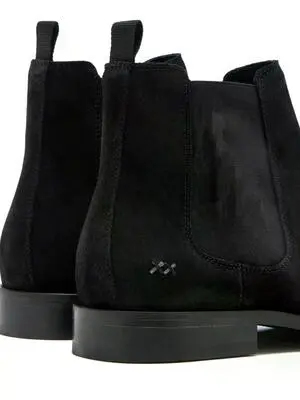 FORSA Dylan Suede Chelsea Boots - Black
