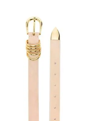 DEHANCHE Hollyhock Ring Belt - Neutrals