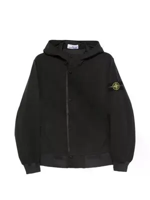 Stone Island Hooded Zip-up Jacket