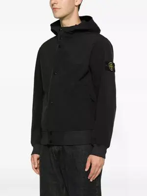 Stone Island Hooded Zip-up Jacket