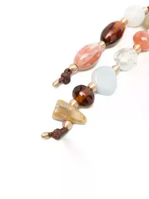 Cult Gaia Mercier Beaded Key Ring