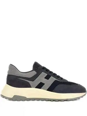 Hogan Hyperlight Leather Sneakers - Blue