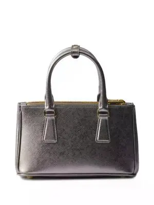 Prada Galleria Saffiano Leather Mini Bag - Grey