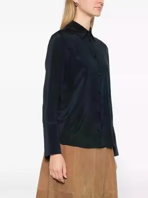 Max Mara Mxpvoliera Long-sleeve Blouse - Blue