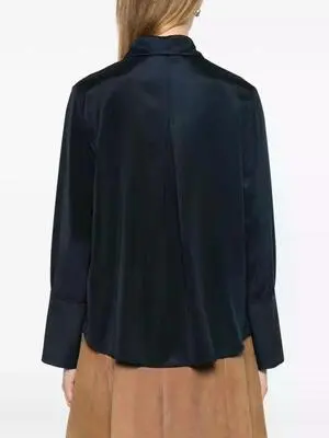 Max Mara Mxpvoliera Long-sleeve Blouse - Blue
