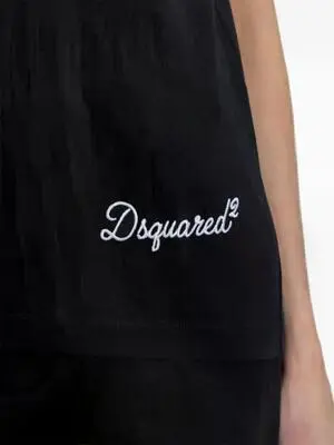 Dsquared2 Embroidered Logo Cotton T-shirt