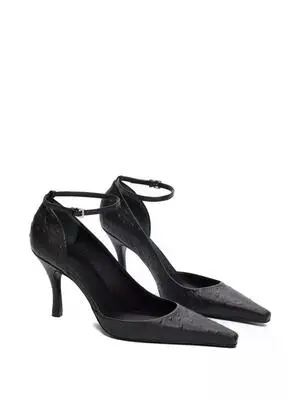 Loulou De Saison Scala Ankle Strap Pumps