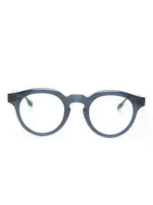 Matsuda Round Frame Glasses - Blue