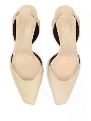 Loulou De Saison Sully Square-toe Slingback Pumps