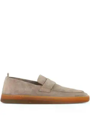 Officine Creative Herbie Suede Loafers - Neutrals