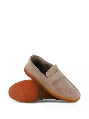 Officine Creative Herbie Suede Loafers - Neutrals
