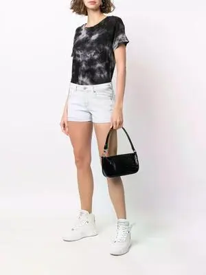 DIESEL® Low-rise Light-wash Denim Shorts