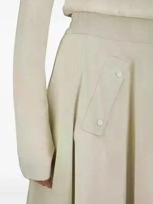 Herno Pleated A-line Skirt
